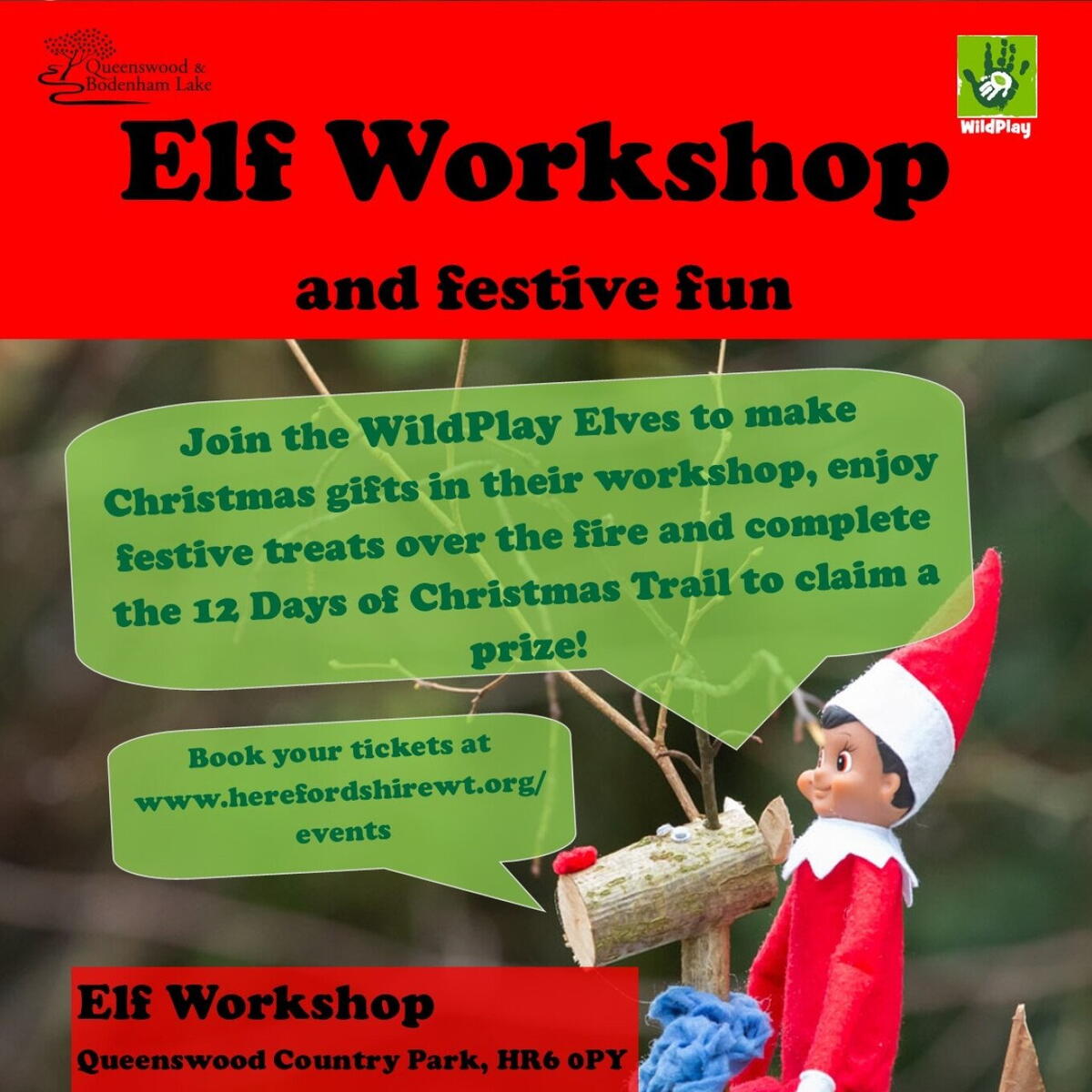 Christmas Elf Workshop - Queenswood Arboretum & Country Park | Visit ...