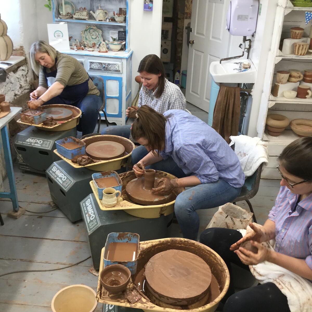 Potter's Wheel One Day Course - Eastnor Pottery | Visit Herefordshire