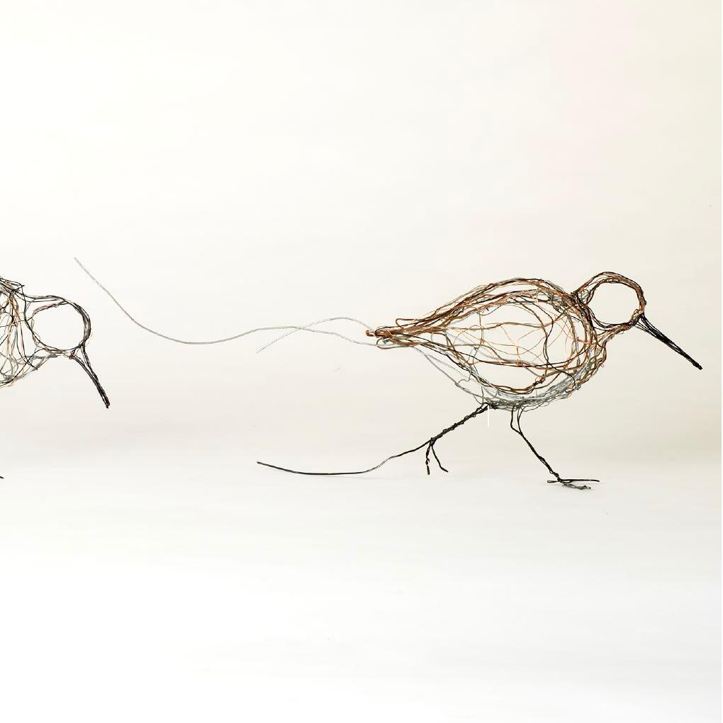 CELIA SMITH WIRE SCULPTURE - Canwood Gallery | Visit Herefordshire